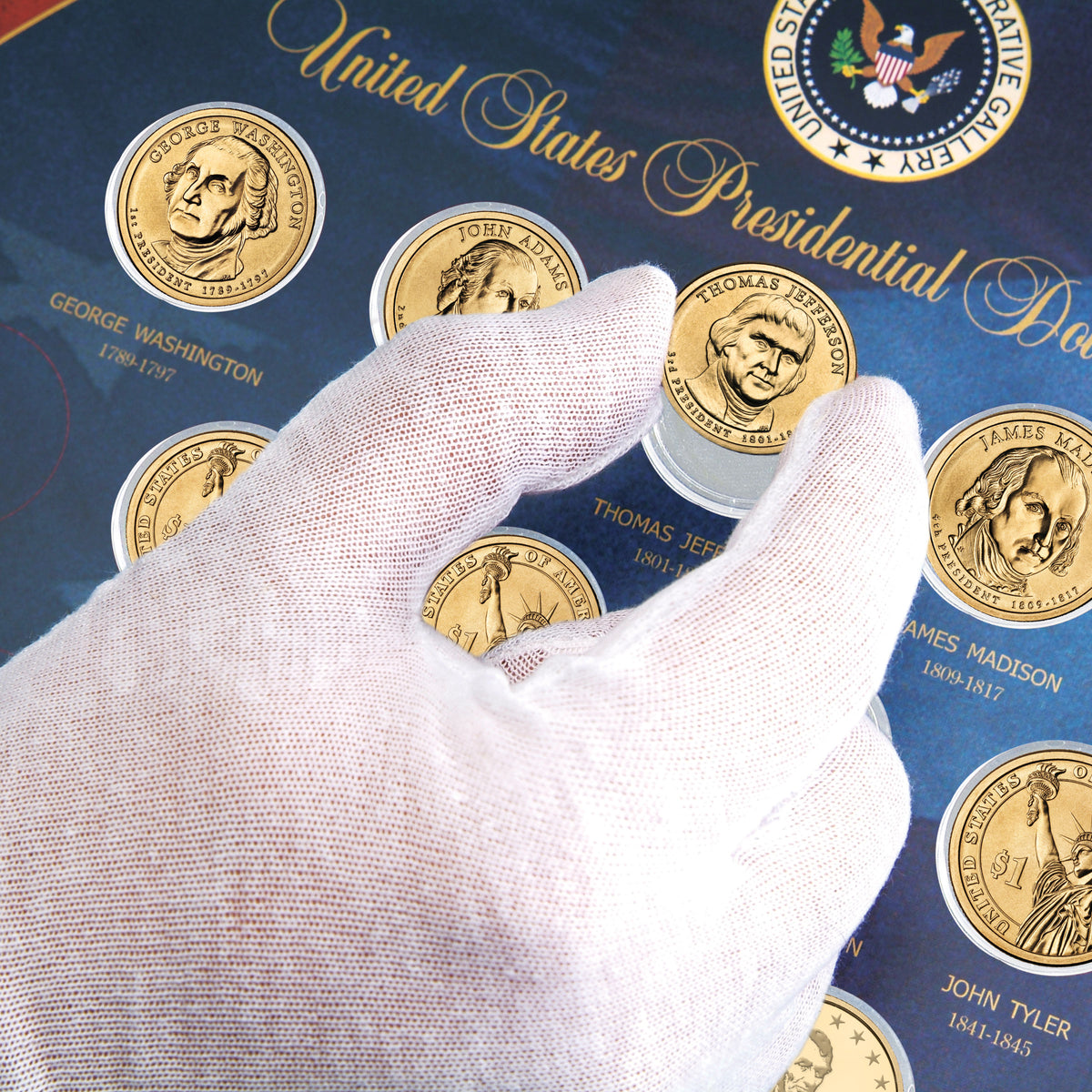 Presidential Golden Dollar Framed Collection – United States ...